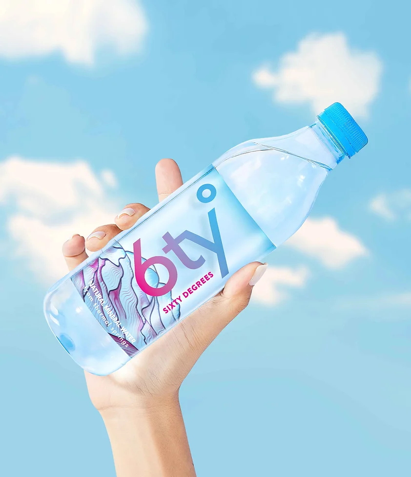 6ty Degrees Mineral Water